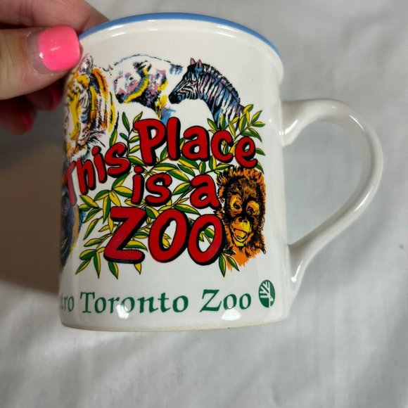 Vintage | Dining | Metro Toronto Zoo Mug Canada This Place Is A Zoo ...